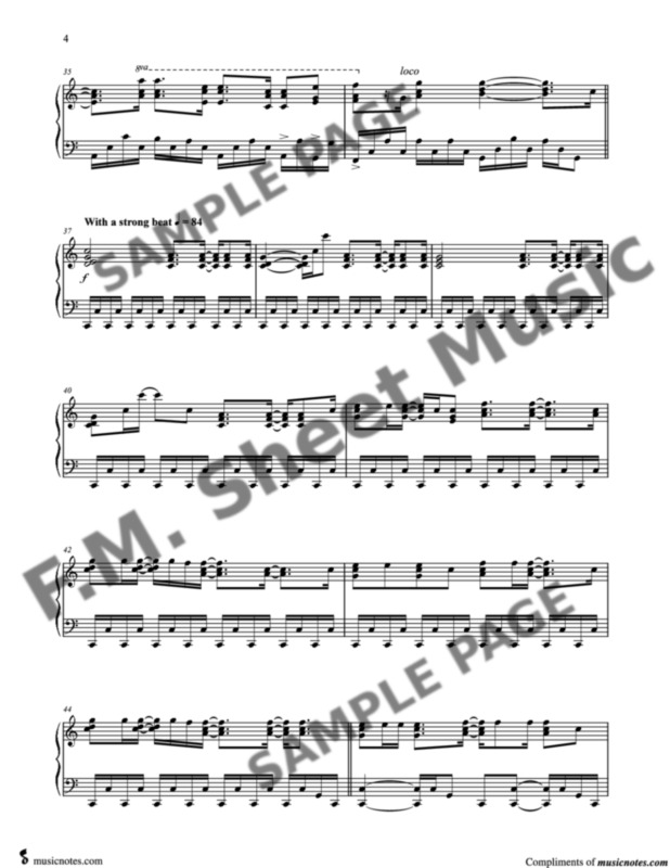 Come Sail Away (Late Intermediate Piano) By Styx - F.M. Sheet Music - Pop Arrangements by ...